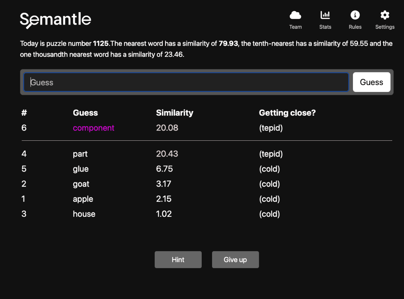 Semantic Games